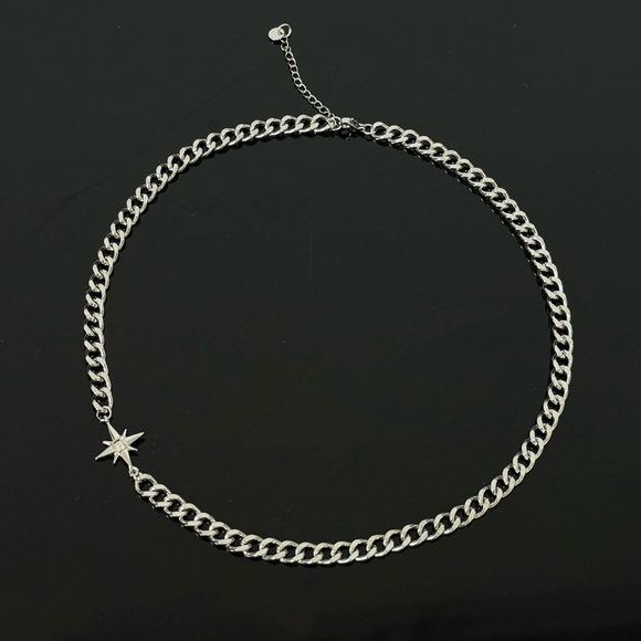 Accessories | Star Link Chain Necklace For Men Women Streetwear Unisex ...